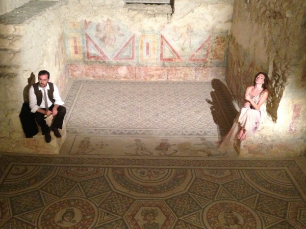 Duedinotte, il videoclip di Mario Incudine girato nella Villa Romana del Casale - GLOBUS Magazine