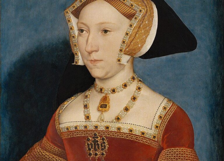 Il trono del potente sovrano d'Inghilterra, Enrico VIII e le sue sei mogli