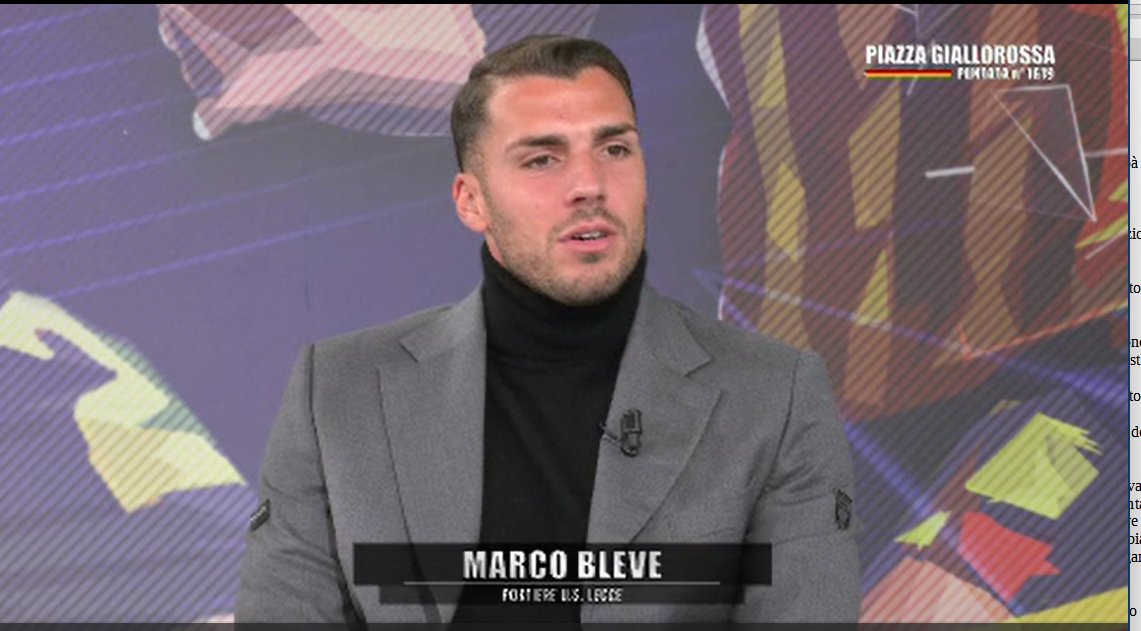 Bleve è il simbolo dell'importanza del Lecce per i leccesi