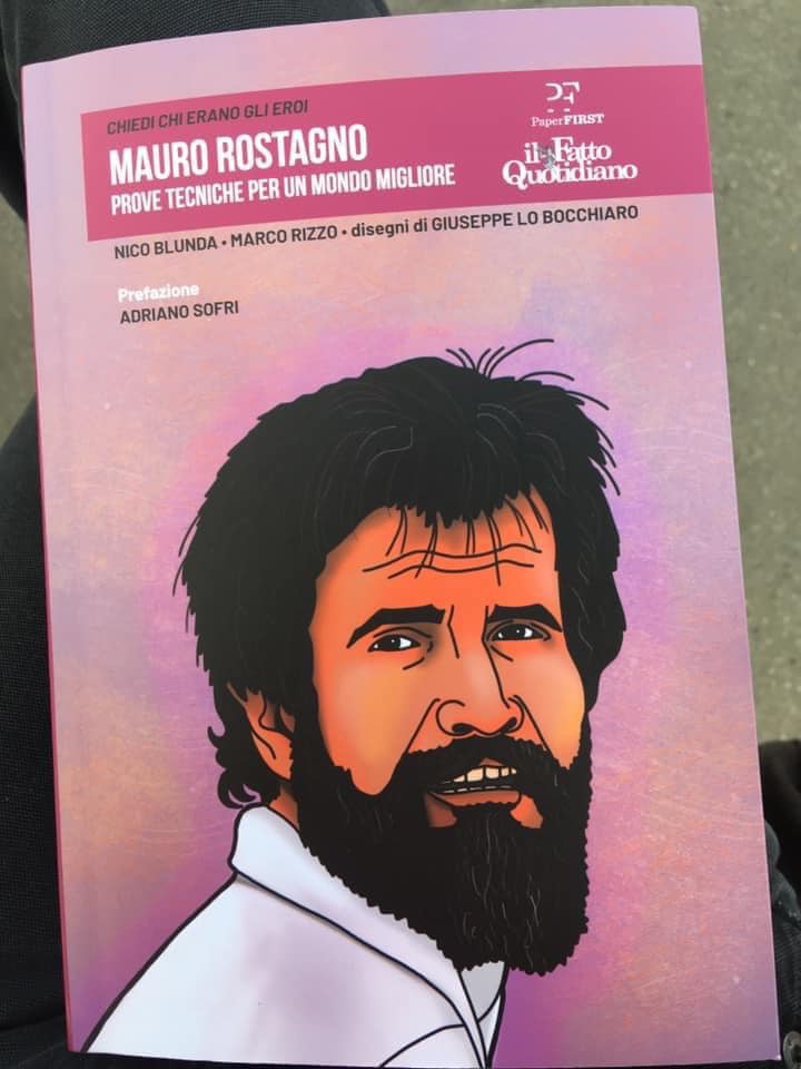 La storia di Mauro Rostagno a fumetti
