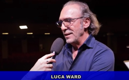 Luca Ward all'Ariston