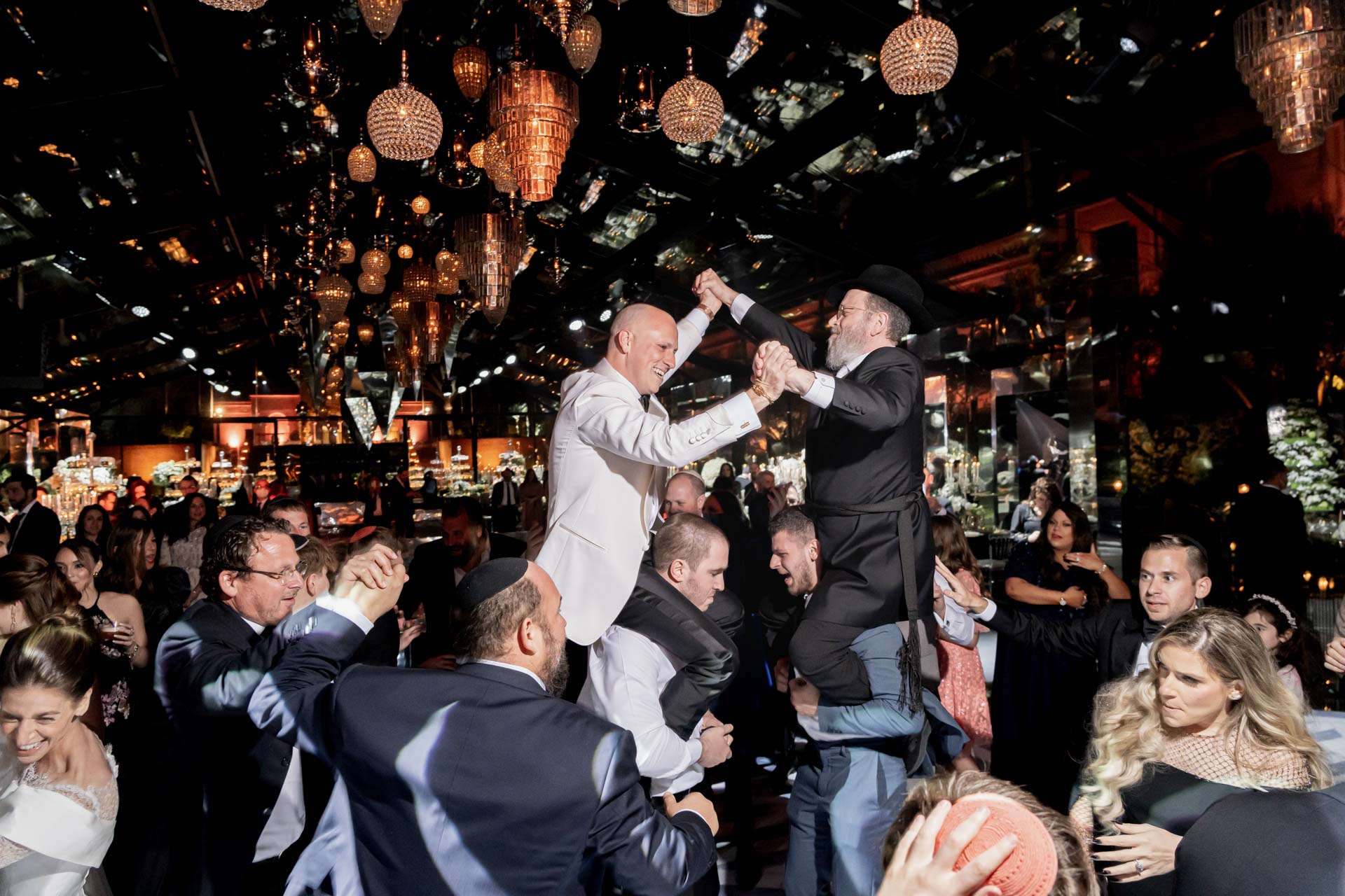 Traditional jewish wedding in the characteristic setting of Marrakech ...