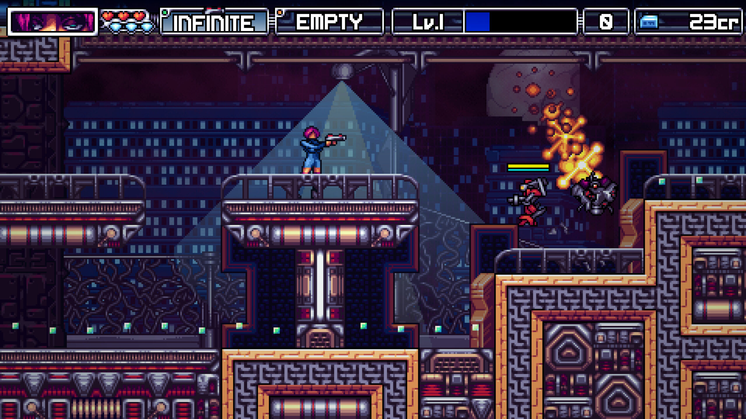 Il platformer sci-fi ispirato agli anime Cybertrash STATYX è in arrivo ...