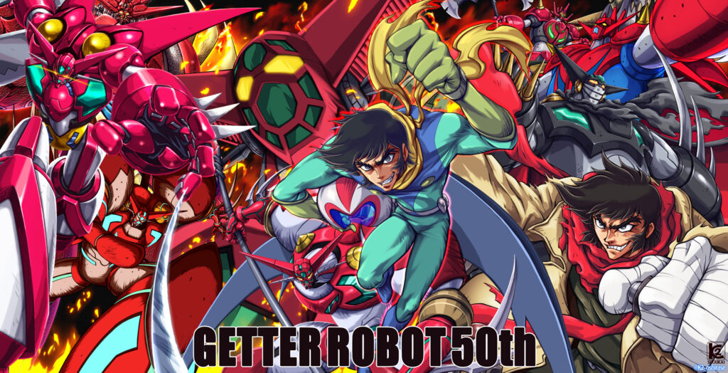 I fan giapponesi celebrano il 50º anniversario di Getter Robot, il primo robot trasformabile ...