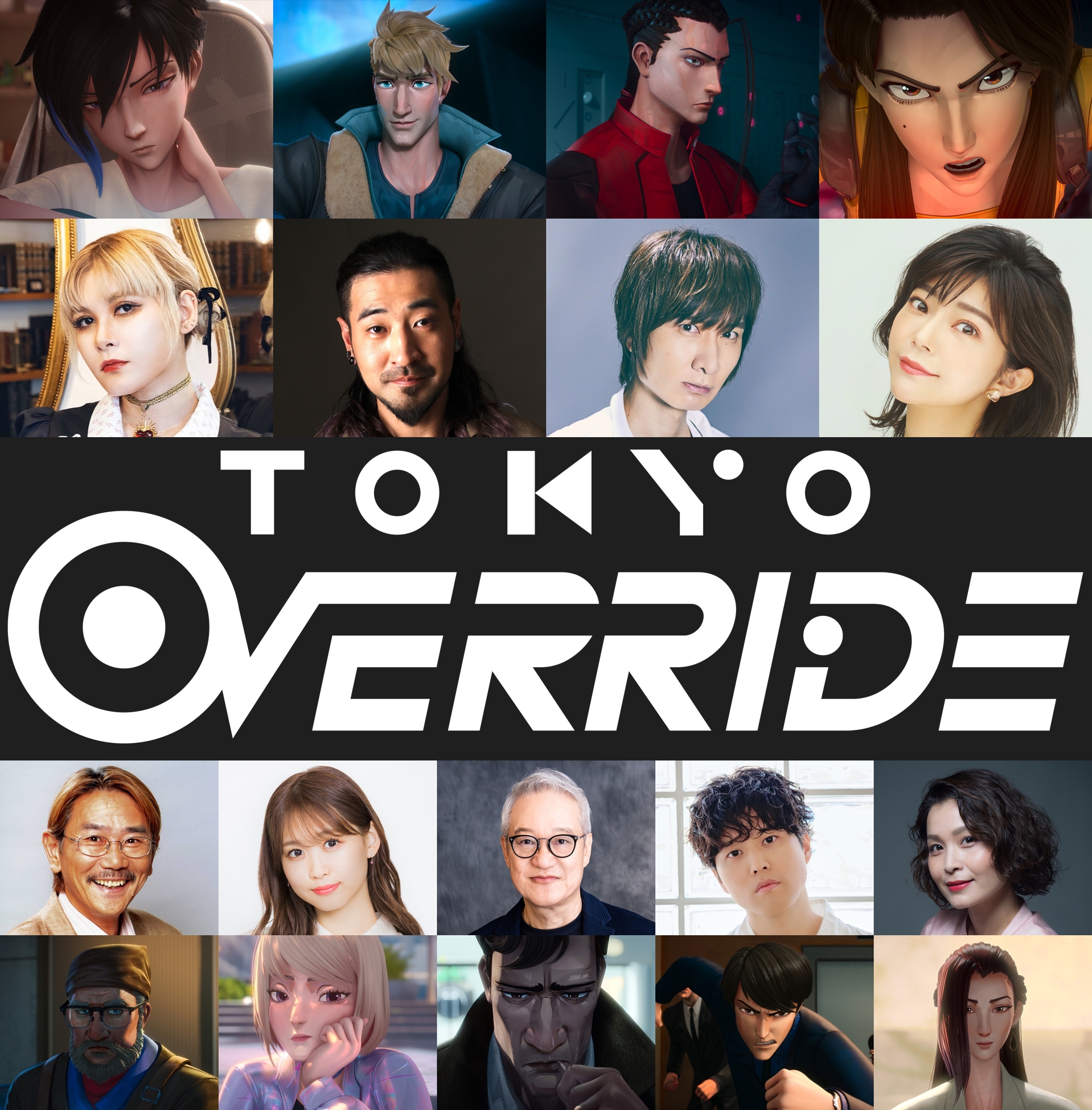 La serie di animazione Tokyo Override svela il cast, una nuova immagine ...
