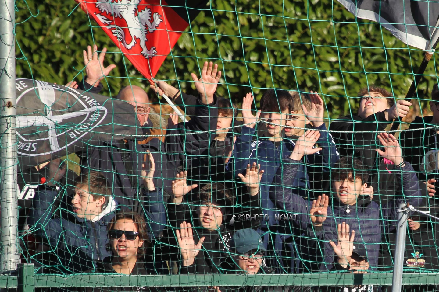 ...dove si balla..!! Foto tifo di Siena-Foiano a cura di Nicola Natili ...