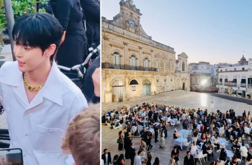 Dolce&Gabbana a Ostuni: fan impazziti per la star Doyoung