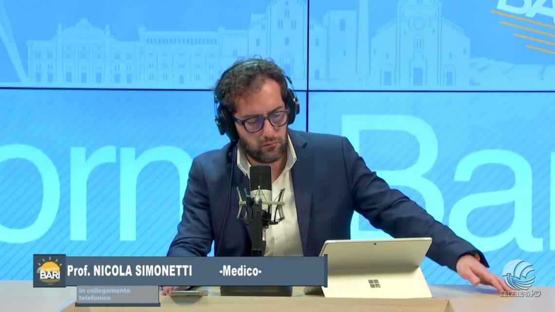 "Un caffè con..." il Prof. Nicola Simonetti - Medico - TV - Telebari ...