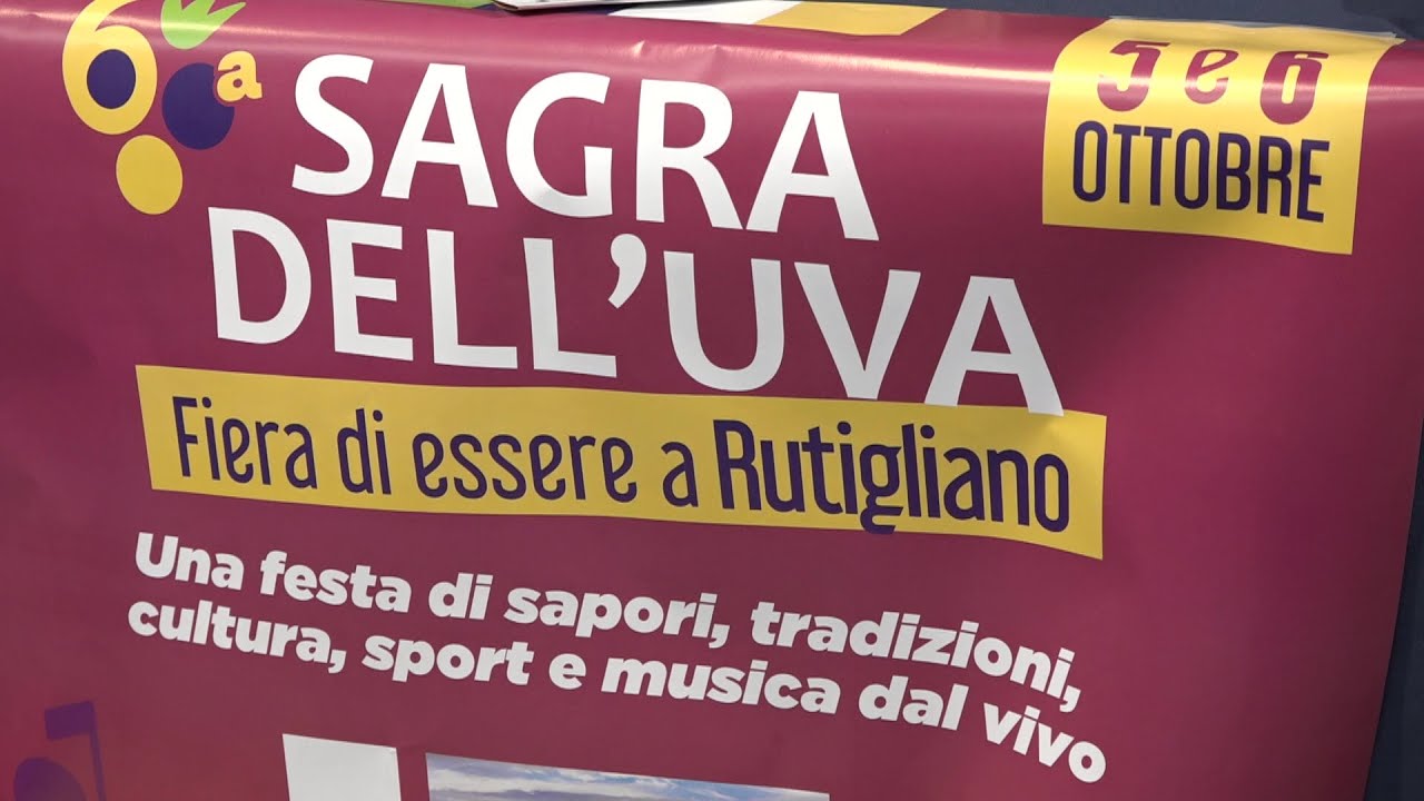 A Rutigliano la 60^ Sagra dell'Uva: enogastronomia e musica