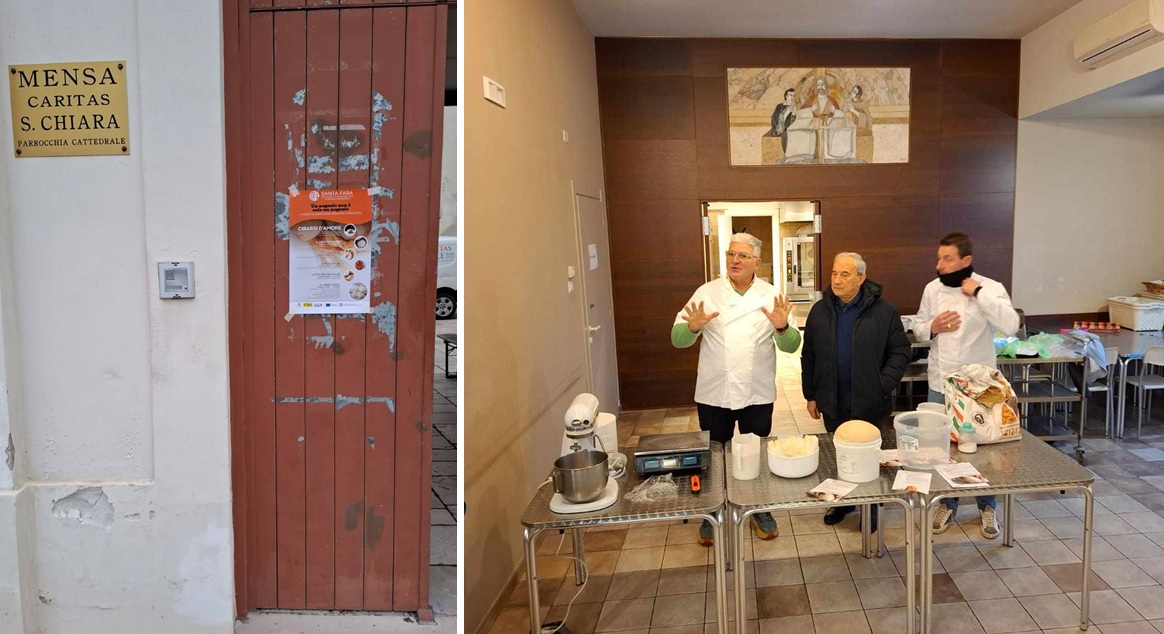 Panificio Santa Fara, laboratorio di panificazione per senzatetto
